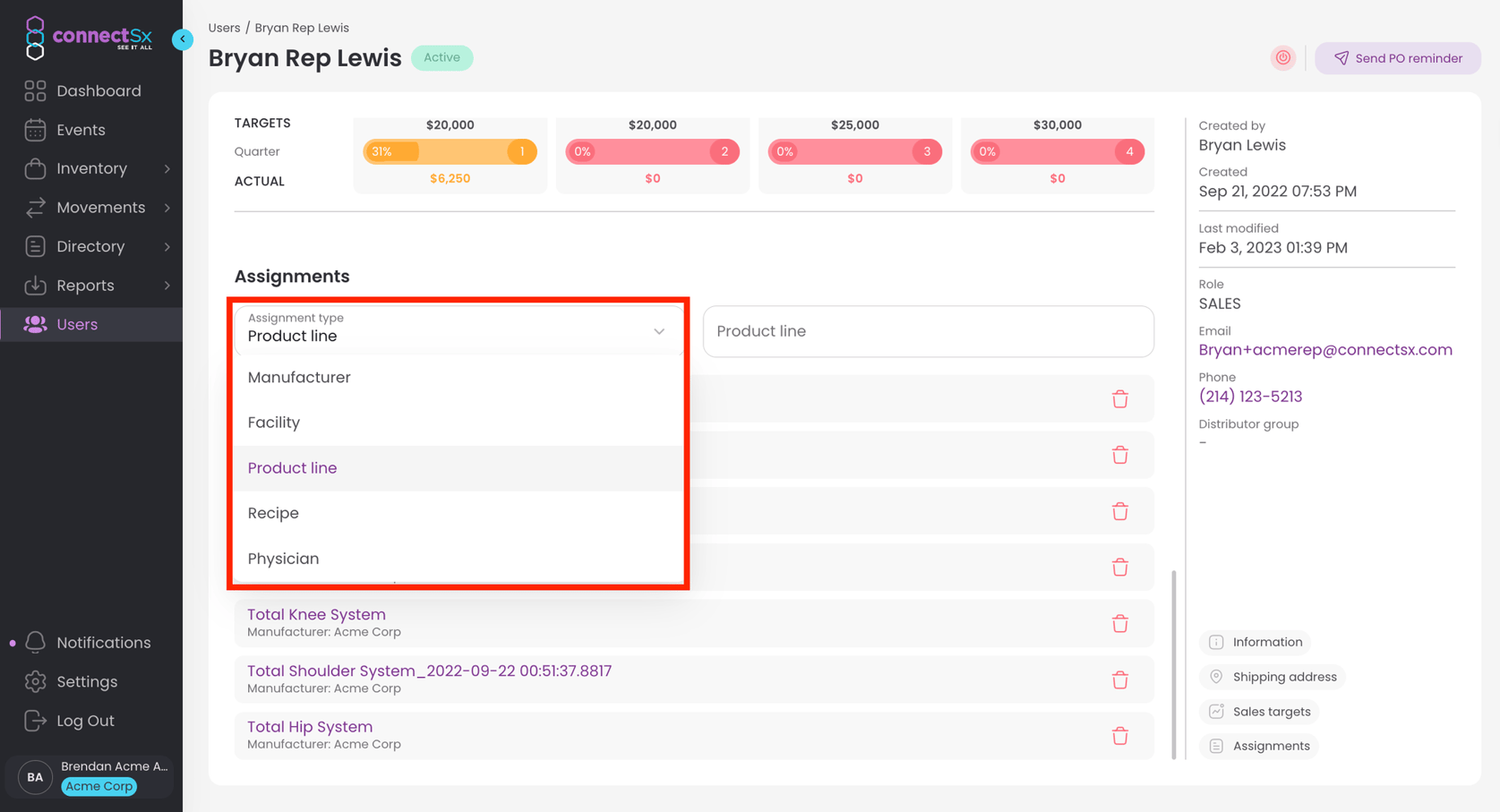 How do I assign directory records to my users so they can use them?